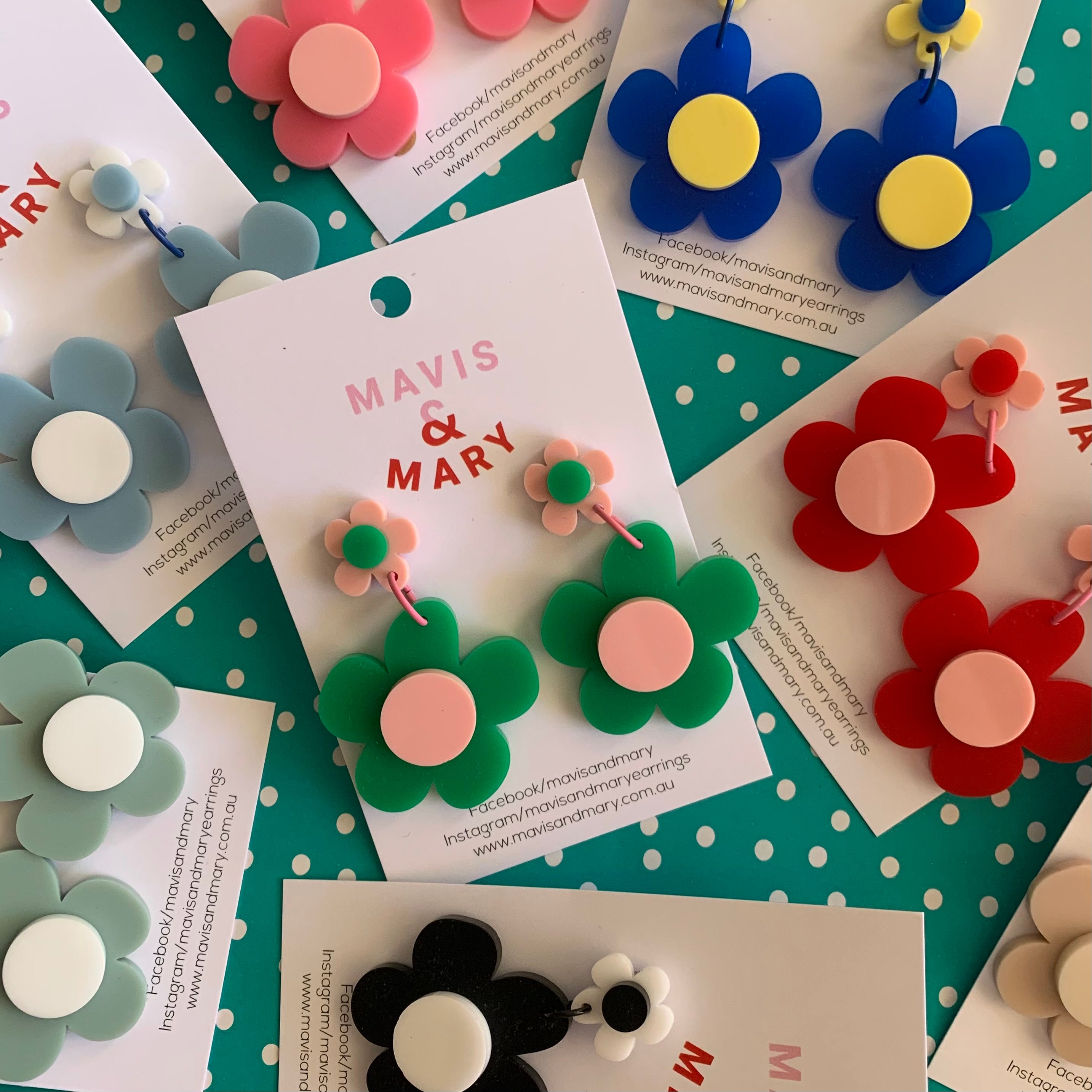 Flower Pretties – Mavis and Mary